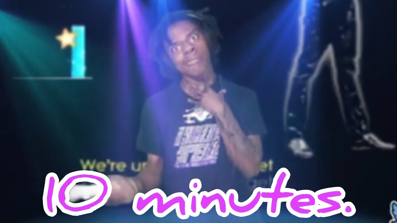 IShowSpeed dancing "I get high on your memory speed up" for 10 minutes ...