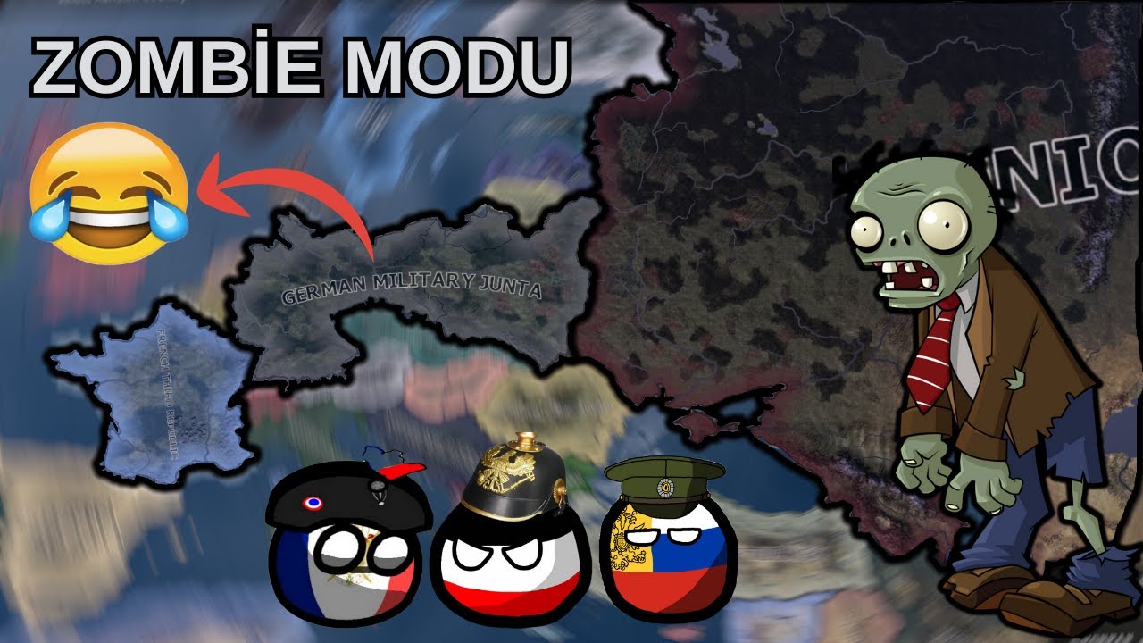 HOİ4:BİR ZOMBİ HİKAYESİ Part 2- Hearts Of Iron 4 : Zombie Horde Mod ...