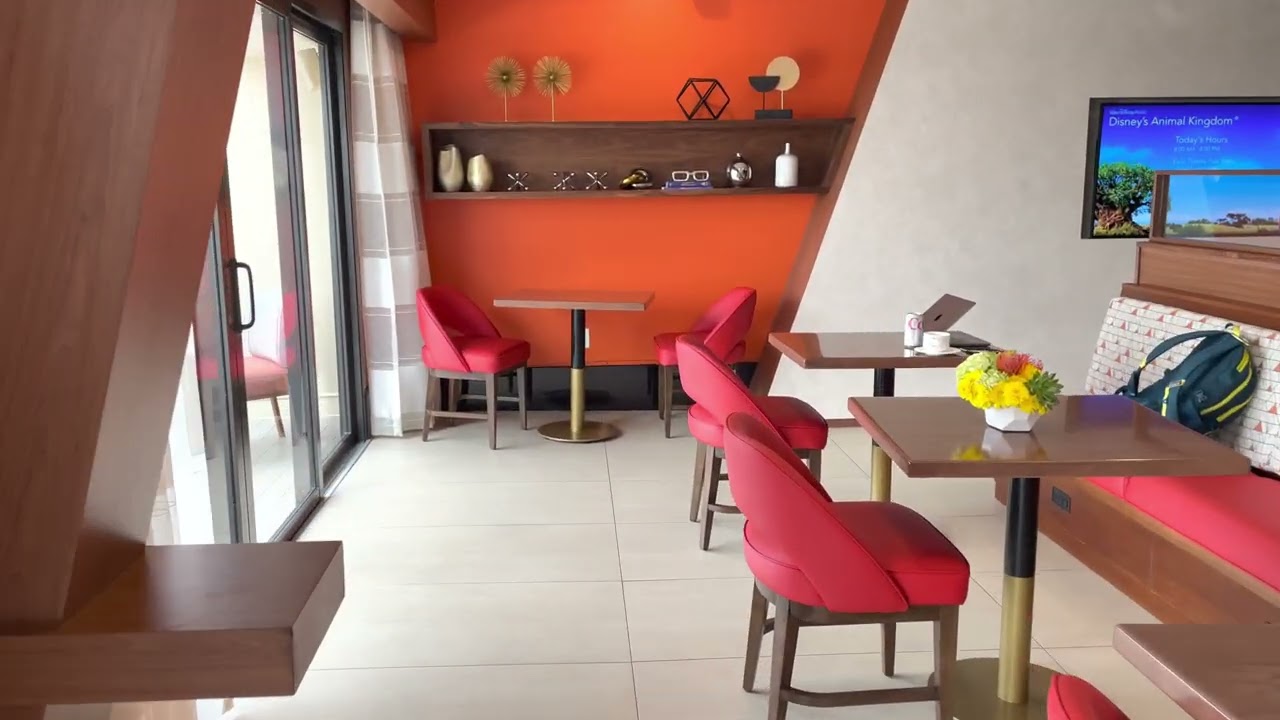 Contemporary Resort Atrium Club Level Lounge - Walt Disney World (2022 ...