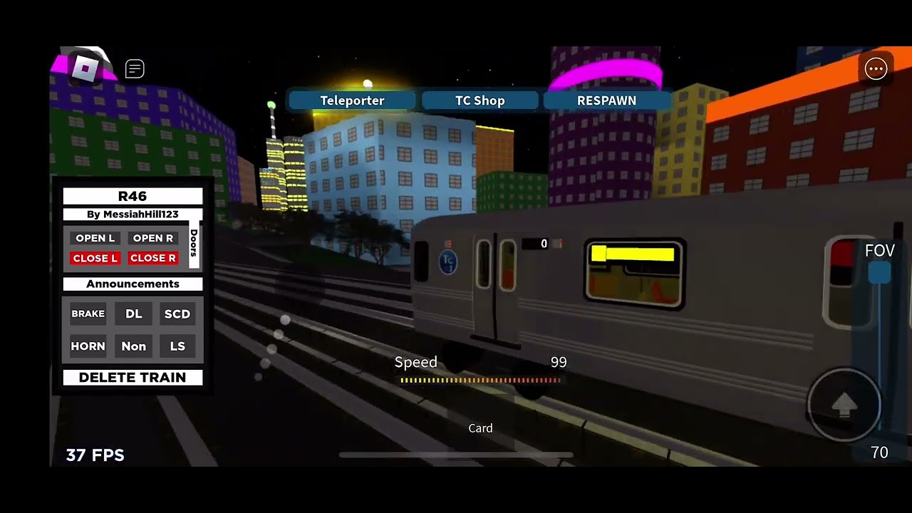 Roblox Transit City 3 / Driving An R46 As A Express Train - YouTube