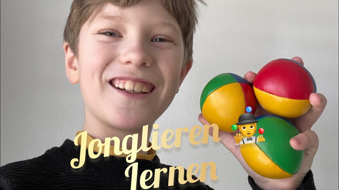 Jonglieren lernen in 3 Schritten - YouTube