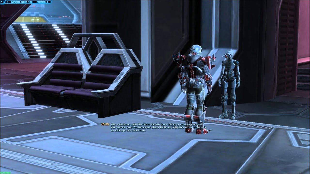 SWTOR SW Hutt Hospitality Prequest - Best Foot Forward - YouTube