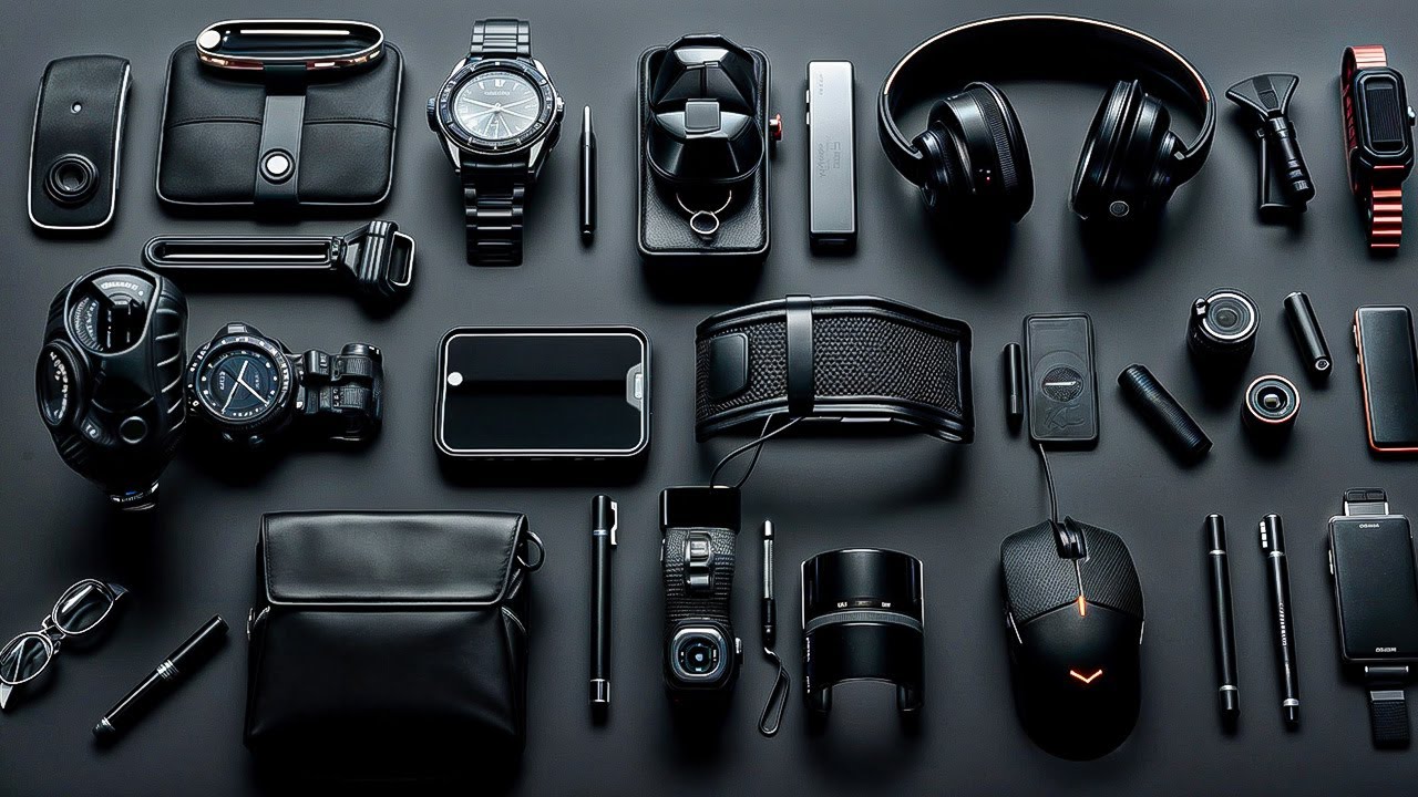 15 ALL BLACK SMART GADGETS You'll Actually Want - YouTube