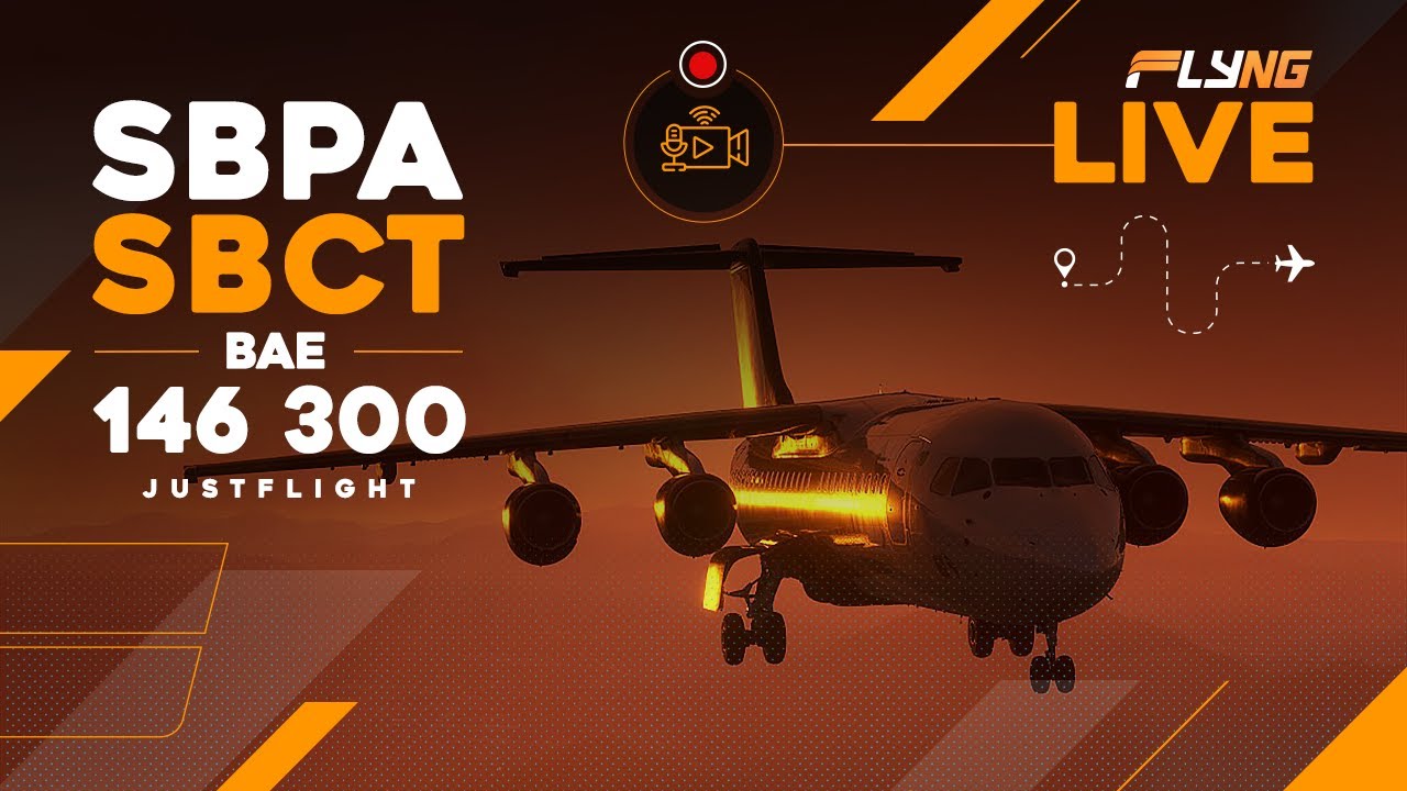 BAE 146 Just Flight | Primeiro Voo! - YouTube