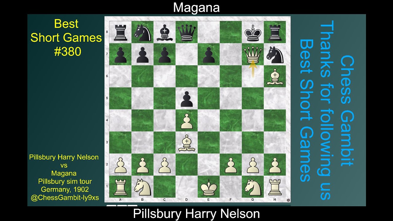 Pillsbury Harry Nelson vs Magana #Best Short Games #380 - YouTube
