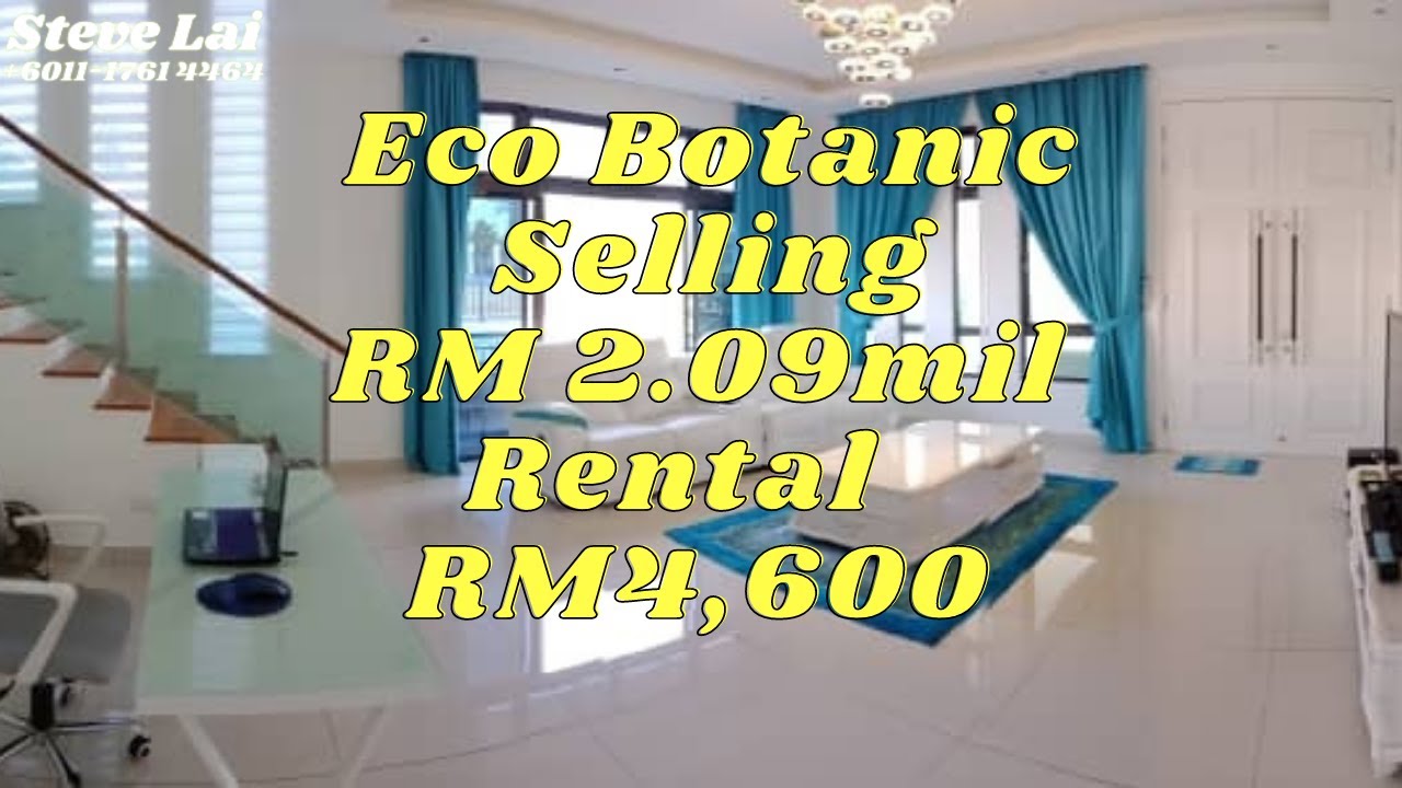 Eco Botanic 2-Storey Renovated & Furnished Corner SemiD @EastWell-Jalan ...