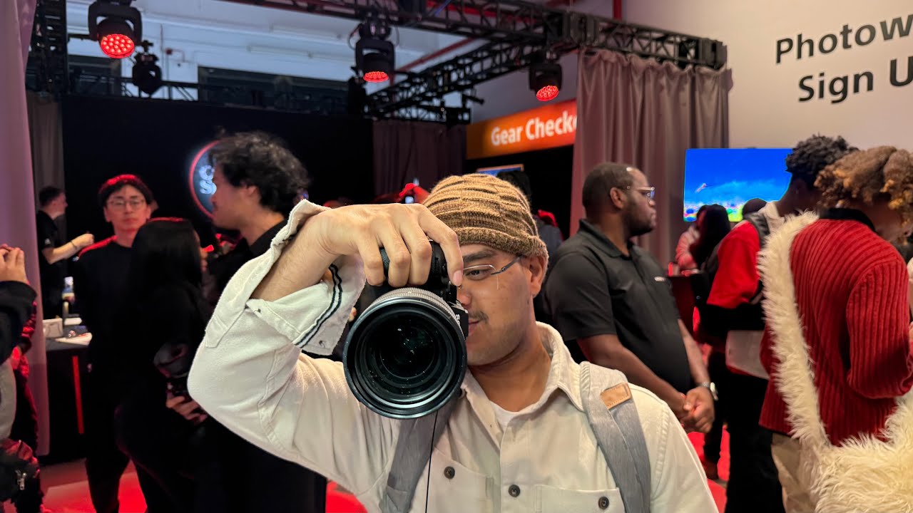Sony Creative Space Event Nyc 2024 - Sony A1 Mark 2 - YouTube