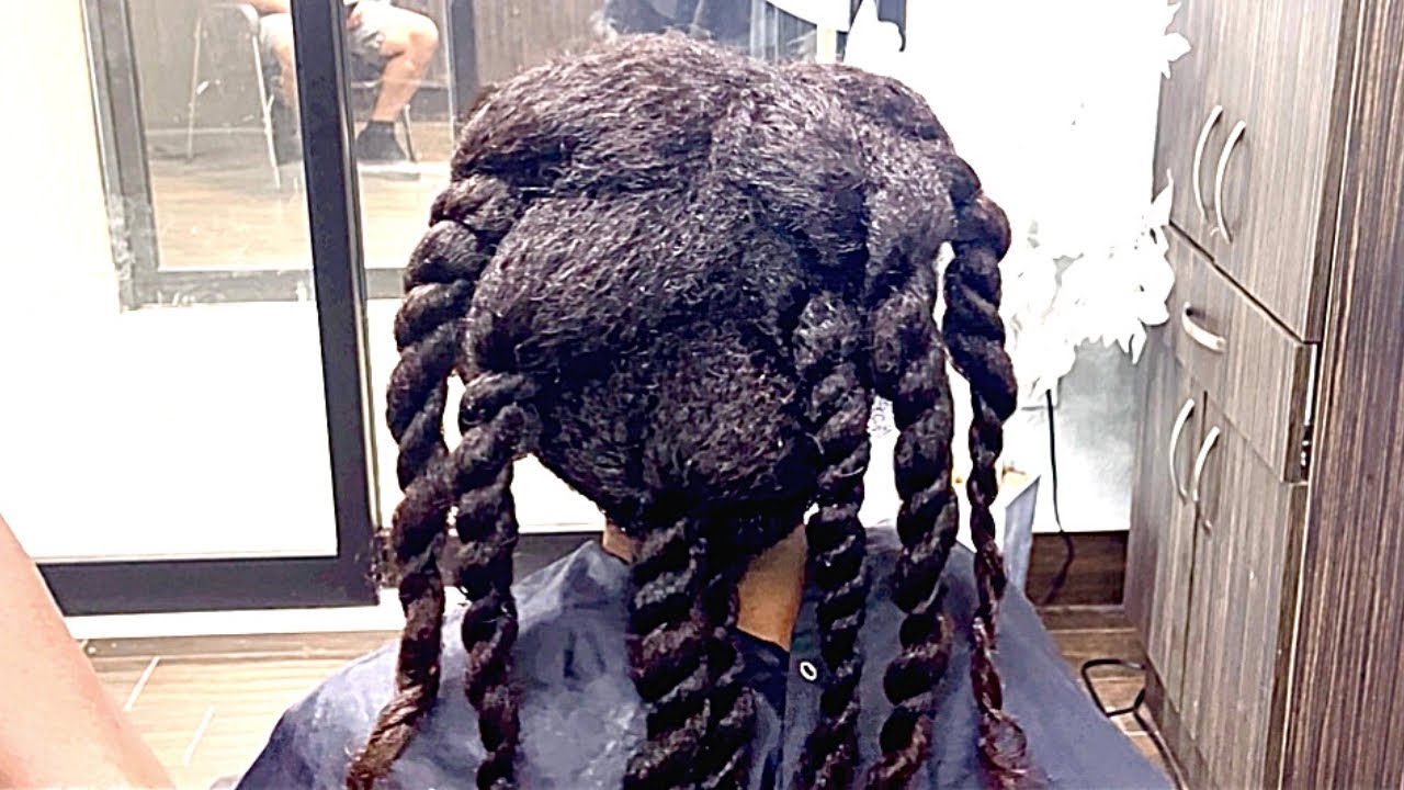 LITERALLY THE THICKEST HAIR EVER! | THICK HAIR WASH DAY - YouTube