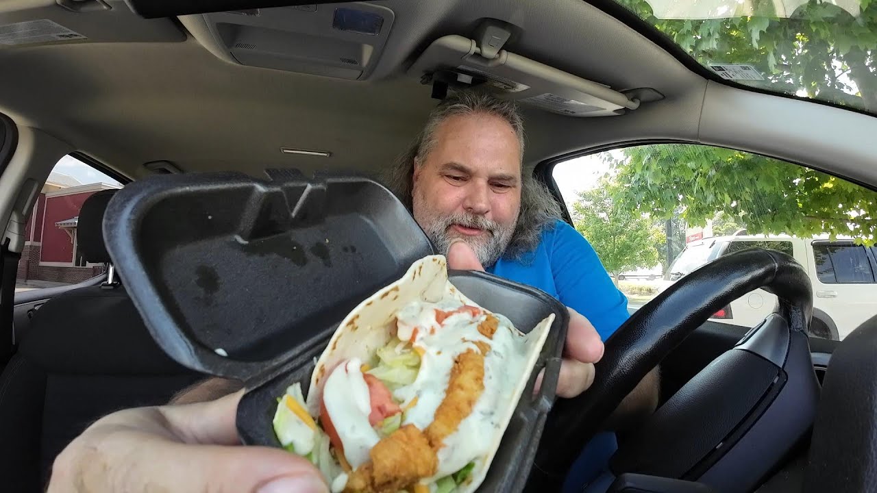 Zaxby's Chicken Finger Tacos vlog - YouTube