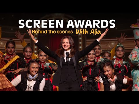 Join Me Backstage | BTS | Screen Awards | Alia Bhatt 
