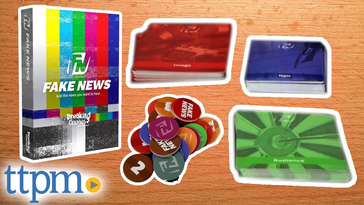Fake News Card Game Review | Board Games | Breaking Games - YouTube