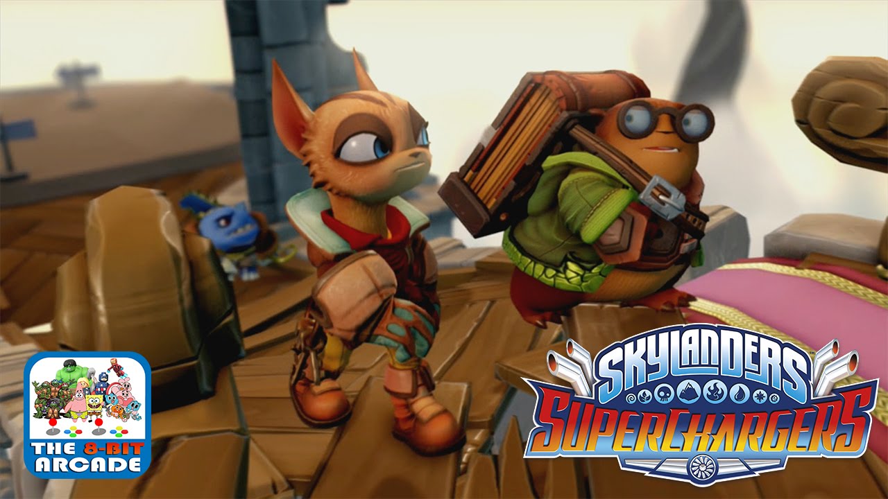 Skylanders SuperChargers - The Spell Punk Library (Wii U Gameplay ...