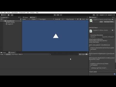 Actividad 2 Programacion SampleScene Windows, Mac, Linux Unity 2021 3 23f1 Personal DX11 20 ...