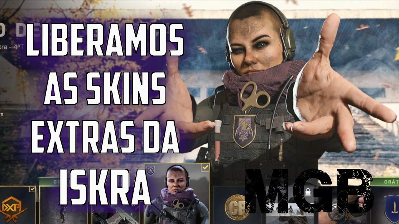 Liberando as skins da Iskra - Missões de Operador - Temporada 4 - Call ...