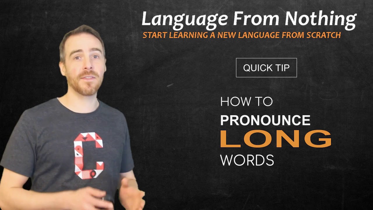 Quick Tip 4 How To Pronounce Long Words YouTube quick-tip-4-how-to-pronounce-long-words-youtube