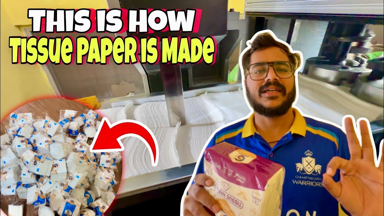 This is How Tissue Paper is Made in Factories | Sparsh Global Tissue ...
