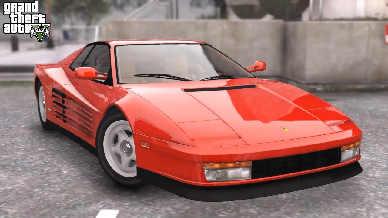 GTA 5 - 1987 Ferrari Testarossa - YouTube