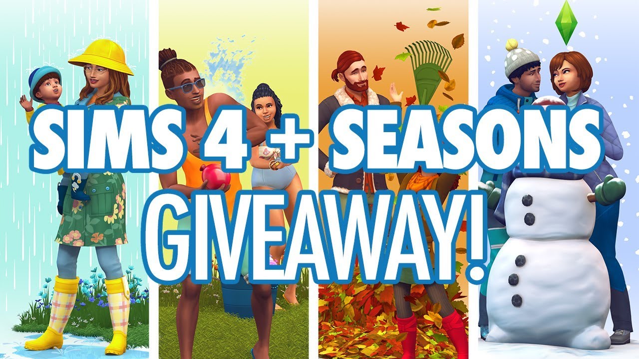 SIMS 4 + SEASONS BUNDLE GIVEAWAY (CLOSED) - YouTube