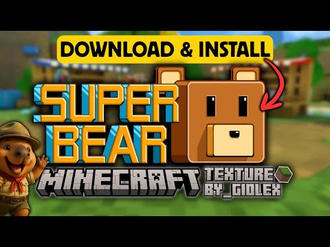 Cara Install Super Bear Adventure Minecraft di HP & Emulator