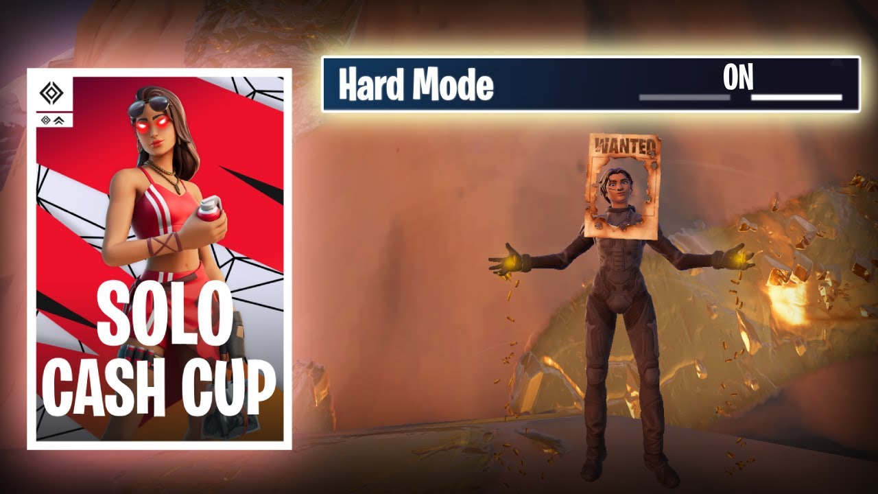 Playing the Solo Cash Cup on HARD Mode - YouTube