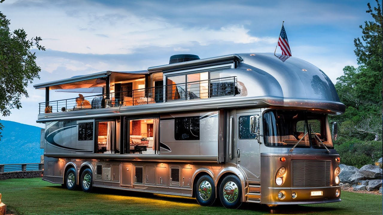 10 Luxury Motor Homes YOU will fall in love with - YouTube