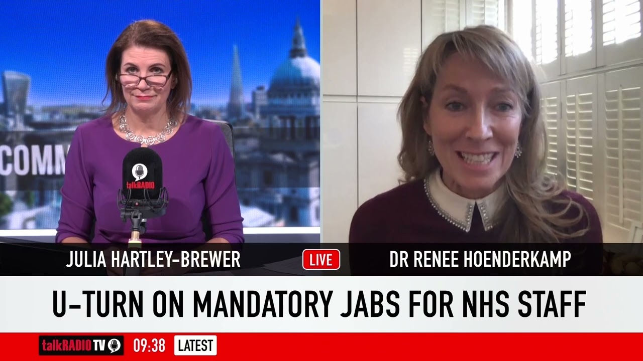 GP Dr Renee Hoenderkamp: 'Scrap mandatory Covid vaccines for NHS staff ...