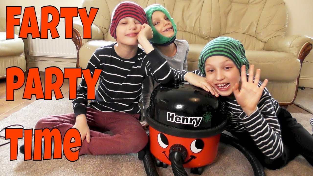 😂 Let's Have a FARTY PARTY ~ Henry the Hoover SAVES THE DAY! ~ Fun ...