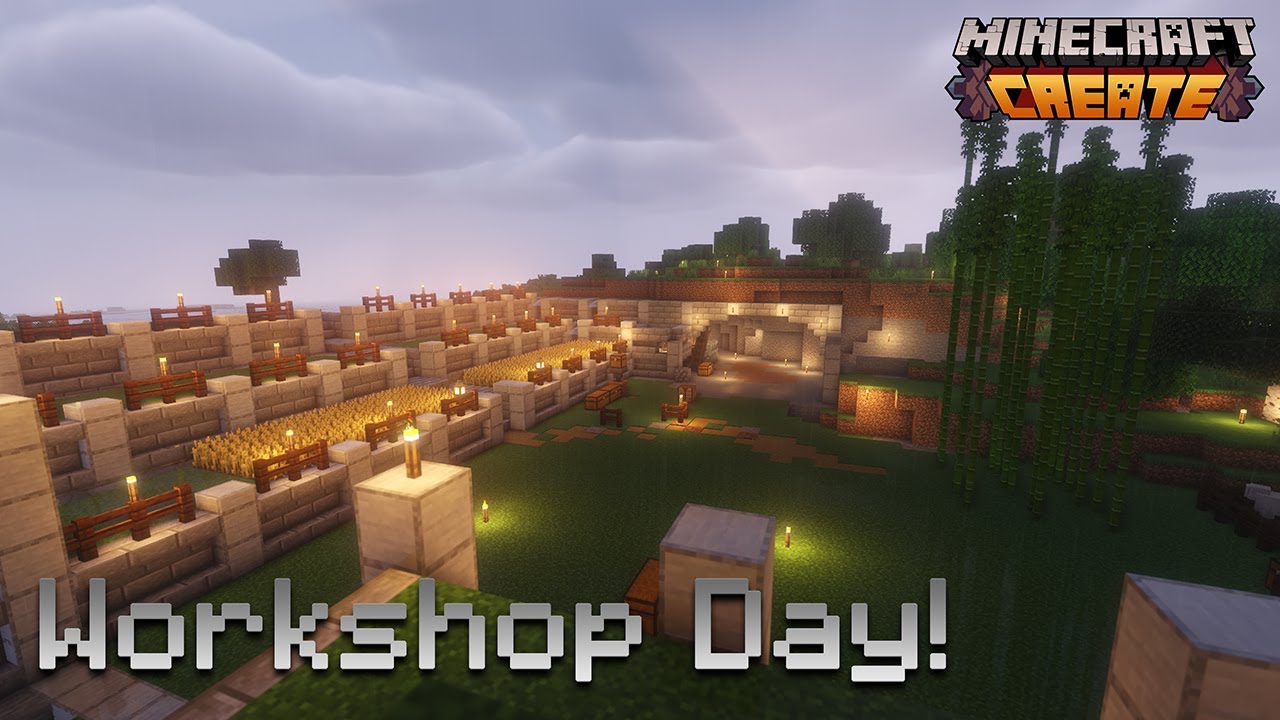 Workshop Day! | Minecraft - Create - YouTube