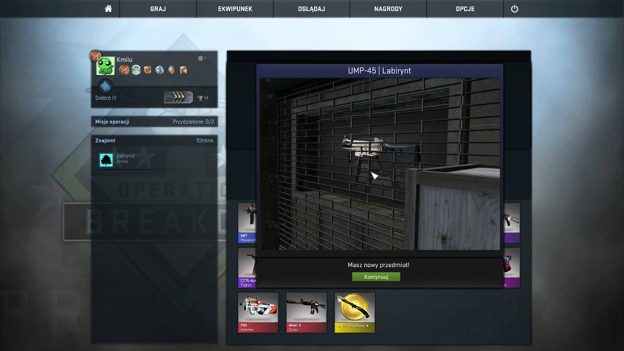 CS: GO Case Opening #3 /Operation Breakout Case - YouTube