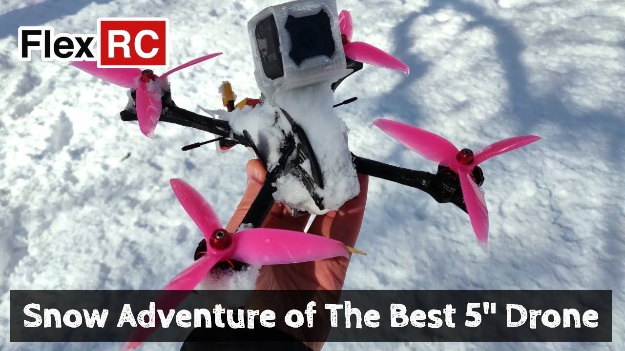 Snow Adventure of The Best 5" Drone - RAW FPV - YouTube