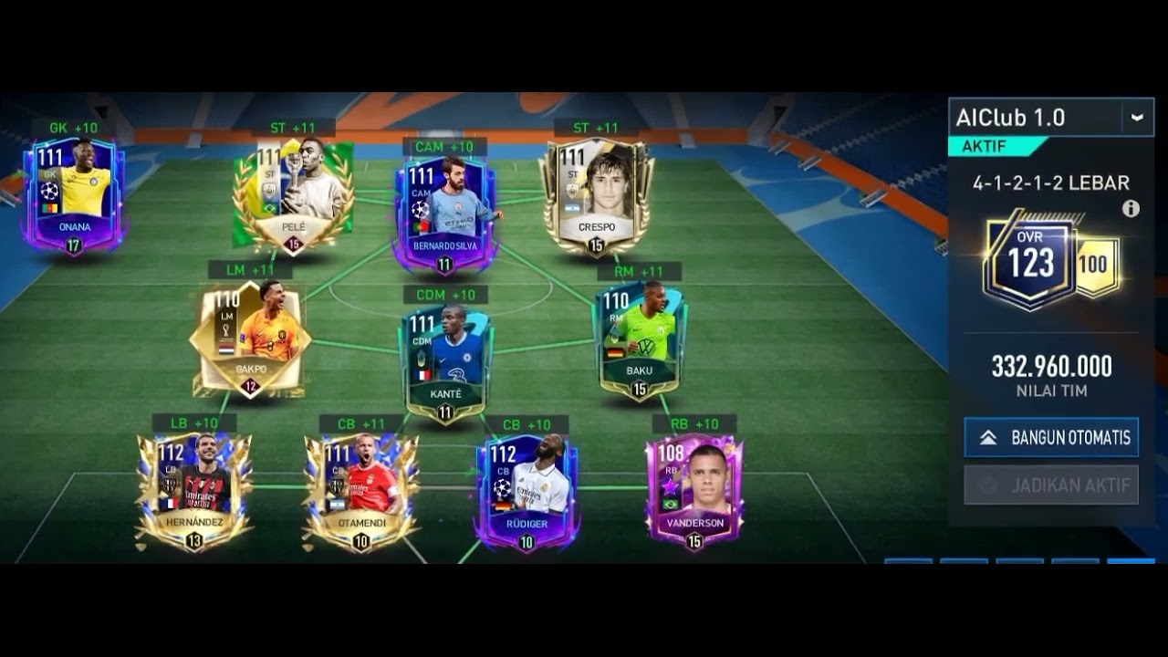 Beberapa Line Up Saya 😁 (FIFA Mobile) @ArgaT17 #fifamobile #jjtipis ...