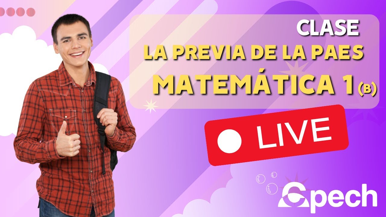 CLASE LA PREVIA DE LA PAES MATEMÁTICA M1 (B) Geometría y estadística ...