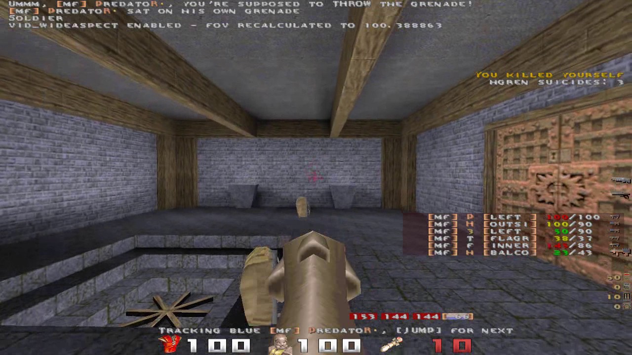 Quake Team Fortress (QWTF) - macfortress vs. Toffs II, pt. 2 - YouTube