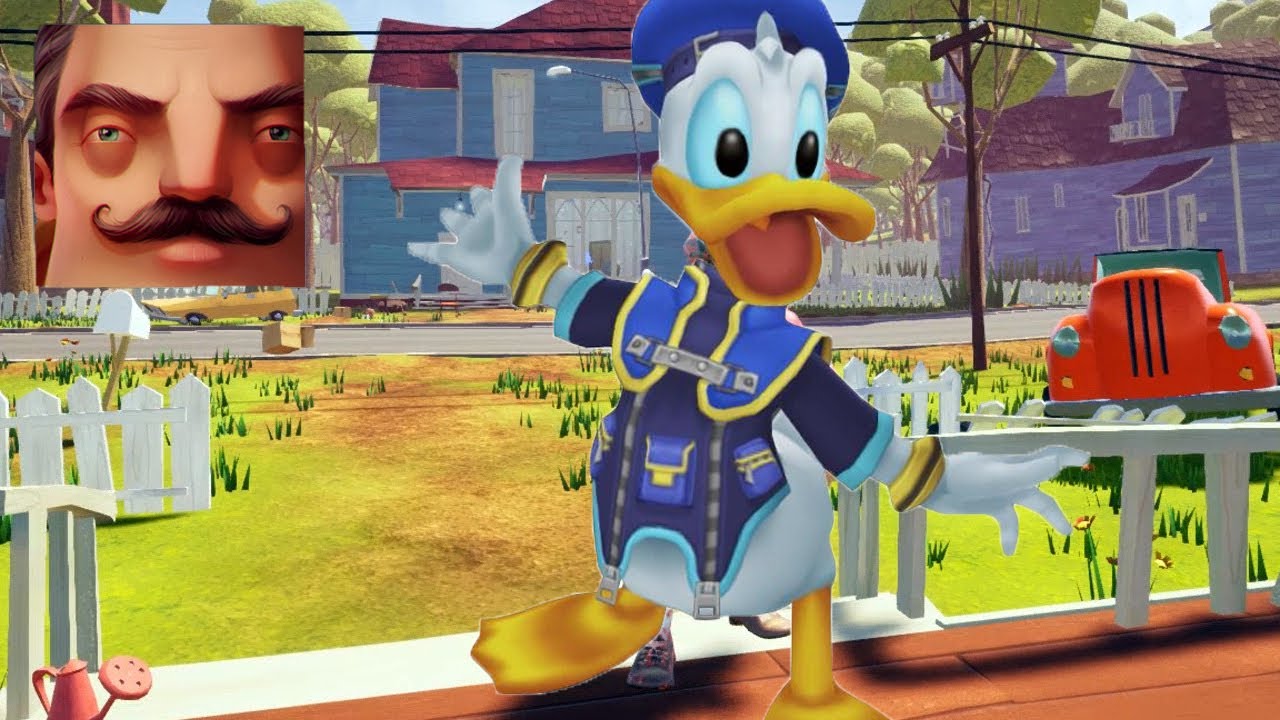 Hello Neighbor - My New Neighbor Donald Duck History Gameplay ...
