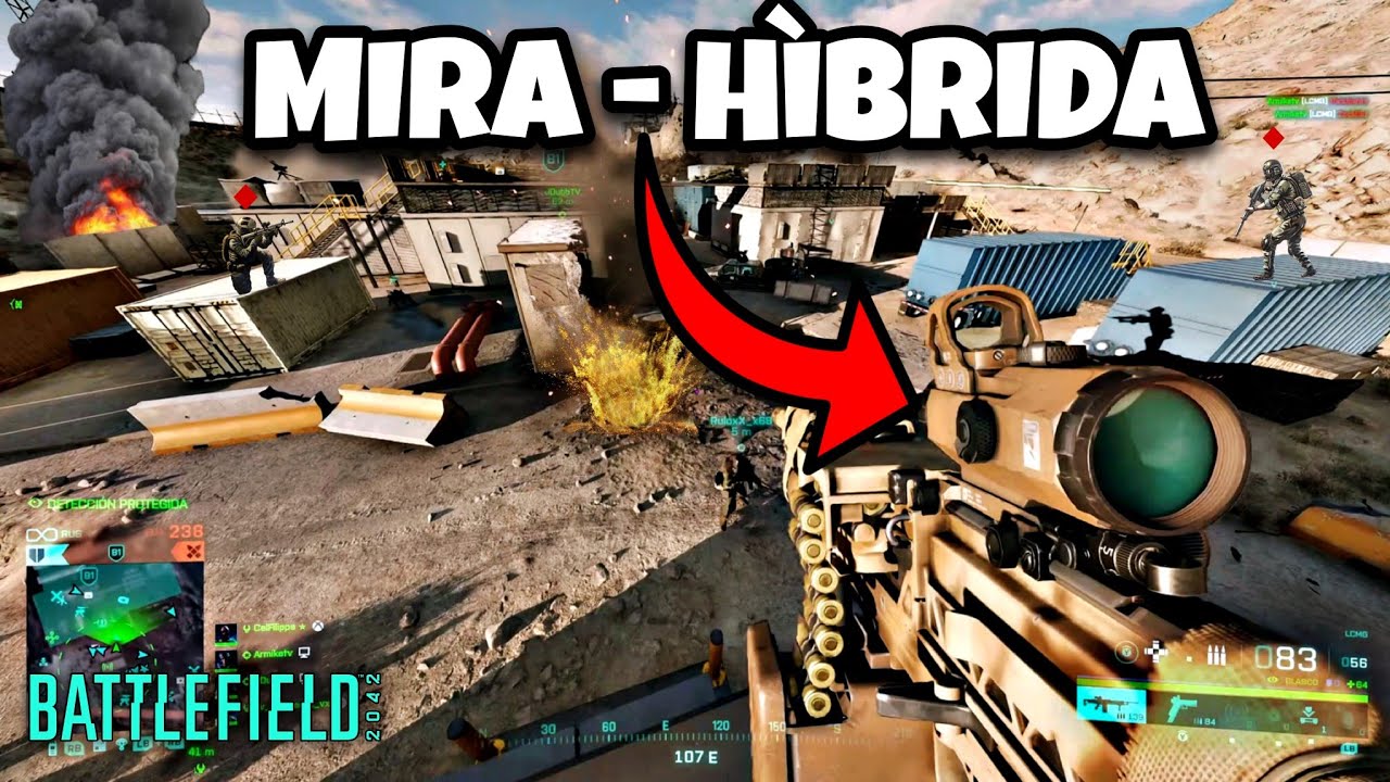 La Mira HIBRIDA con LCMG esta INSANA BF2042 - YouTube