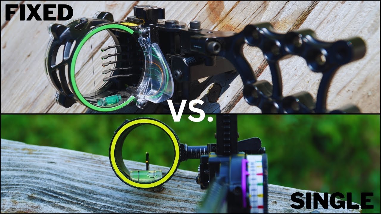 Single Pin Vs. Fixed Pin | Which Sight is Best For Hunting? - YouTube