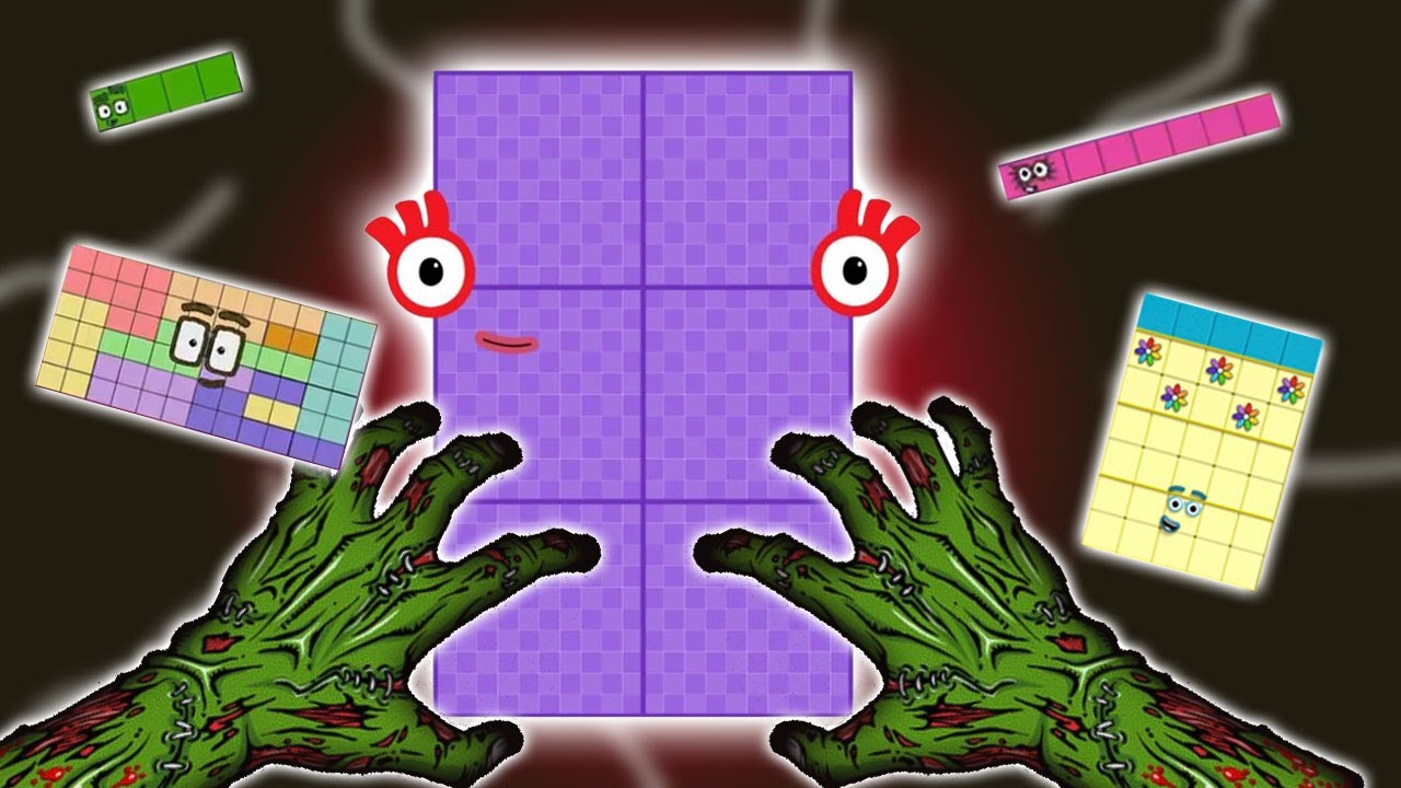 Numberblock Puzzle Tetris Game 600 ASMR HORROR VERSION Fanmade ...