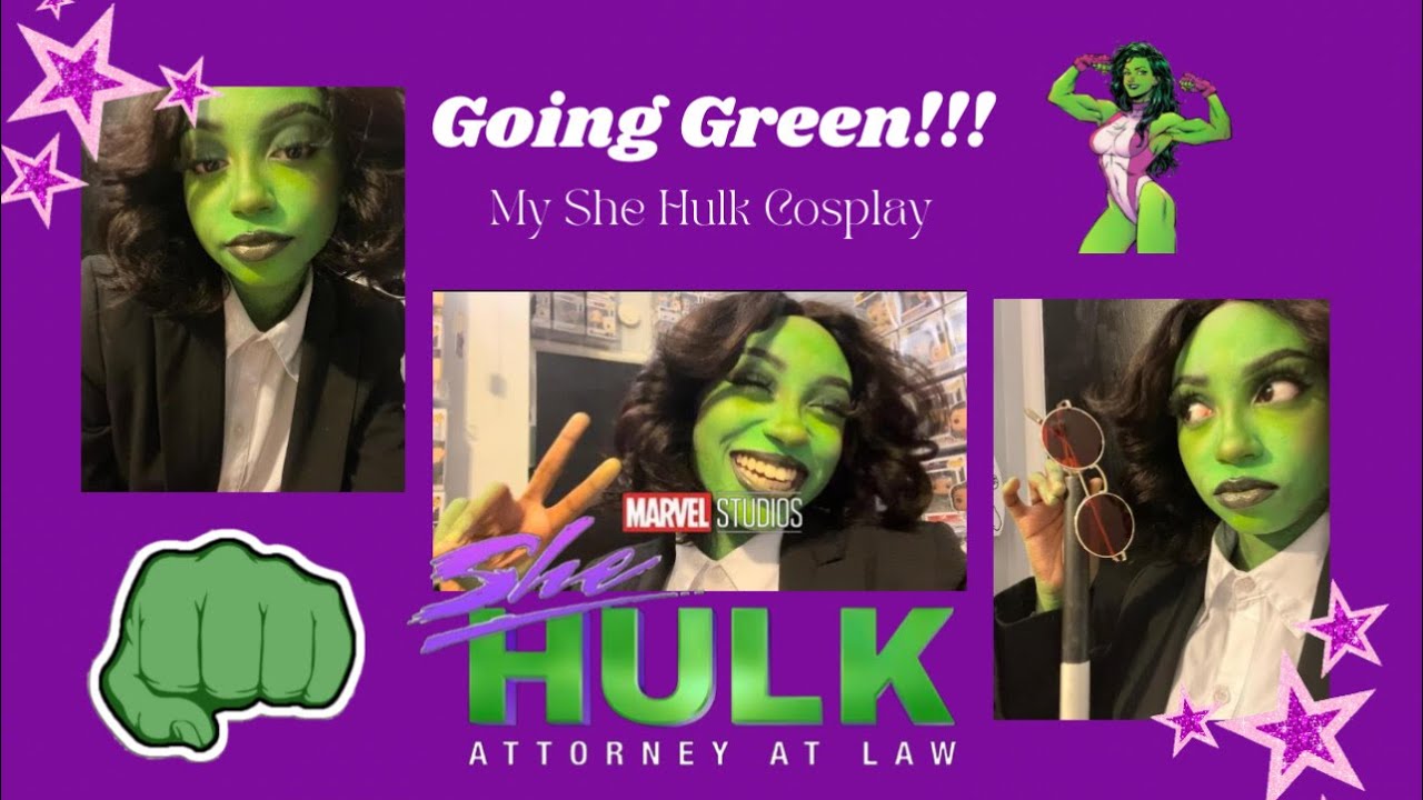 Going Green: My She Hulk Cosplay - YouTube