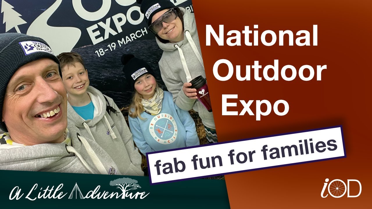 Family Fun Day out at the National Outdoor Expo 2023 - YouTube