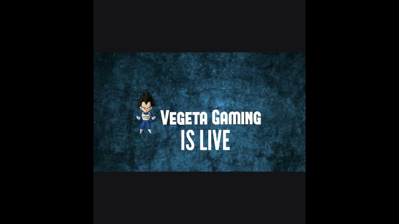 VEGETA GAMING IS LIVE - YouTube