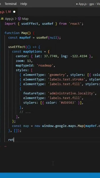 How to implement Google Maps in a React App - YouTube