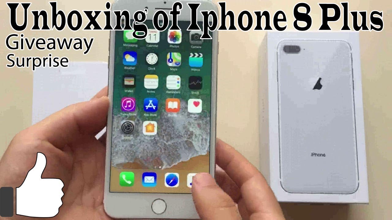 Unboxing of | Iphone 8 Plus | 64GB Jet Black | Dubai Clone. - YouTube