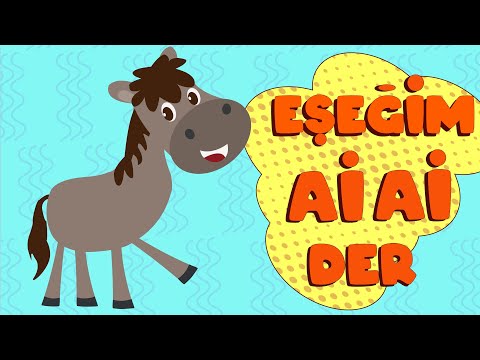 Eşeğim Ai Ai Der | En Güzel Çocuk Şarkıları | Çizgi Filmler #çizgifilm #çocukşarkıları