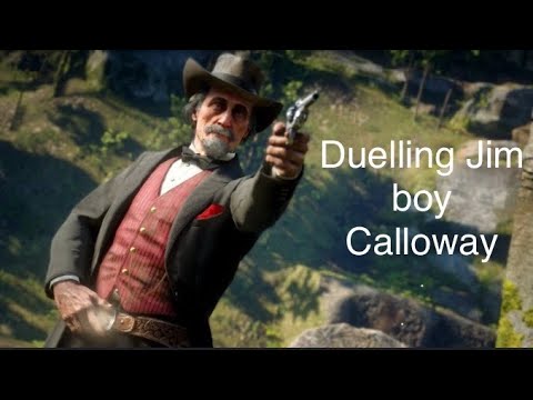RDR2 dueling jim boy calloway gone homoerectus - YouTube