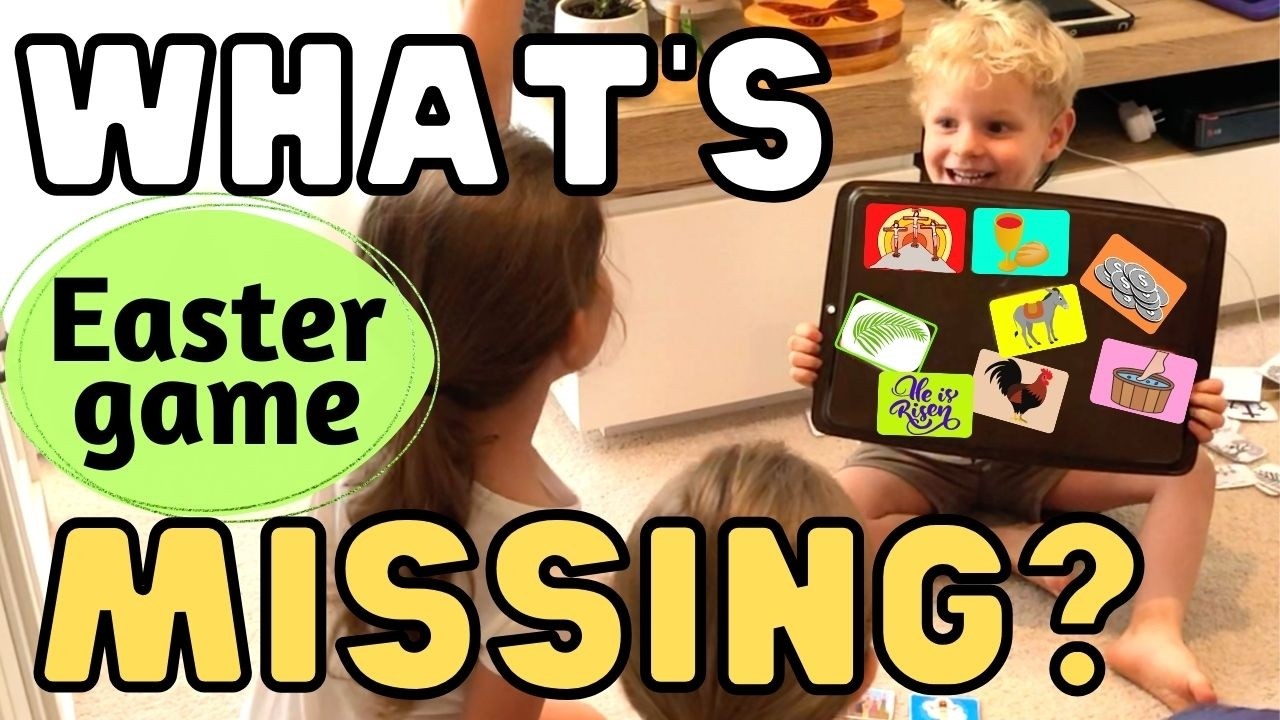 Guess What's Missing? EASTER Game - YouTube