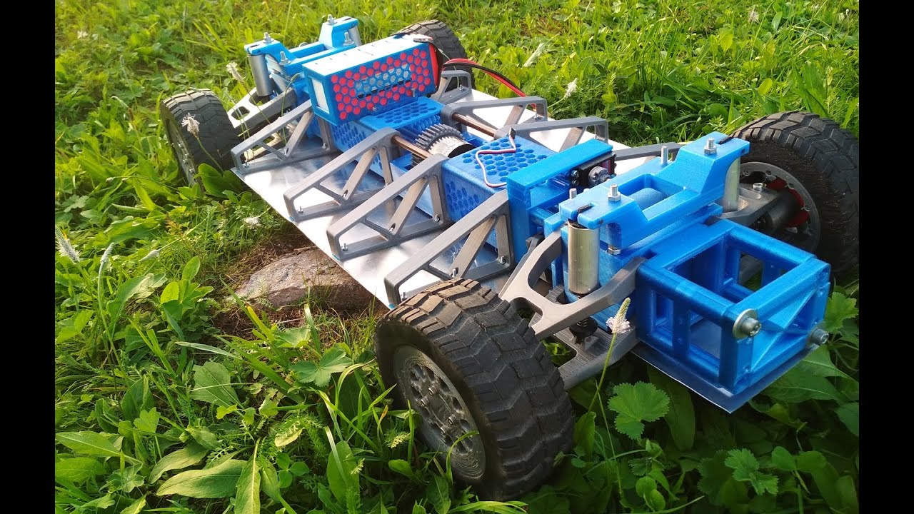 1/5 3D PRINTED RC CAR!!! part - 10, body armor - YouTube