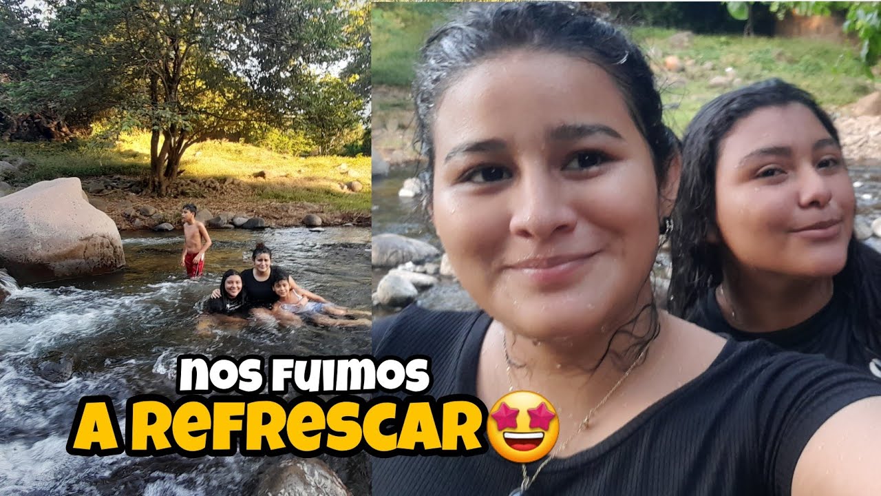 NOS FUIMOS A BAÑAR AL RIO EN FAMILIA 🤩 - YouTube