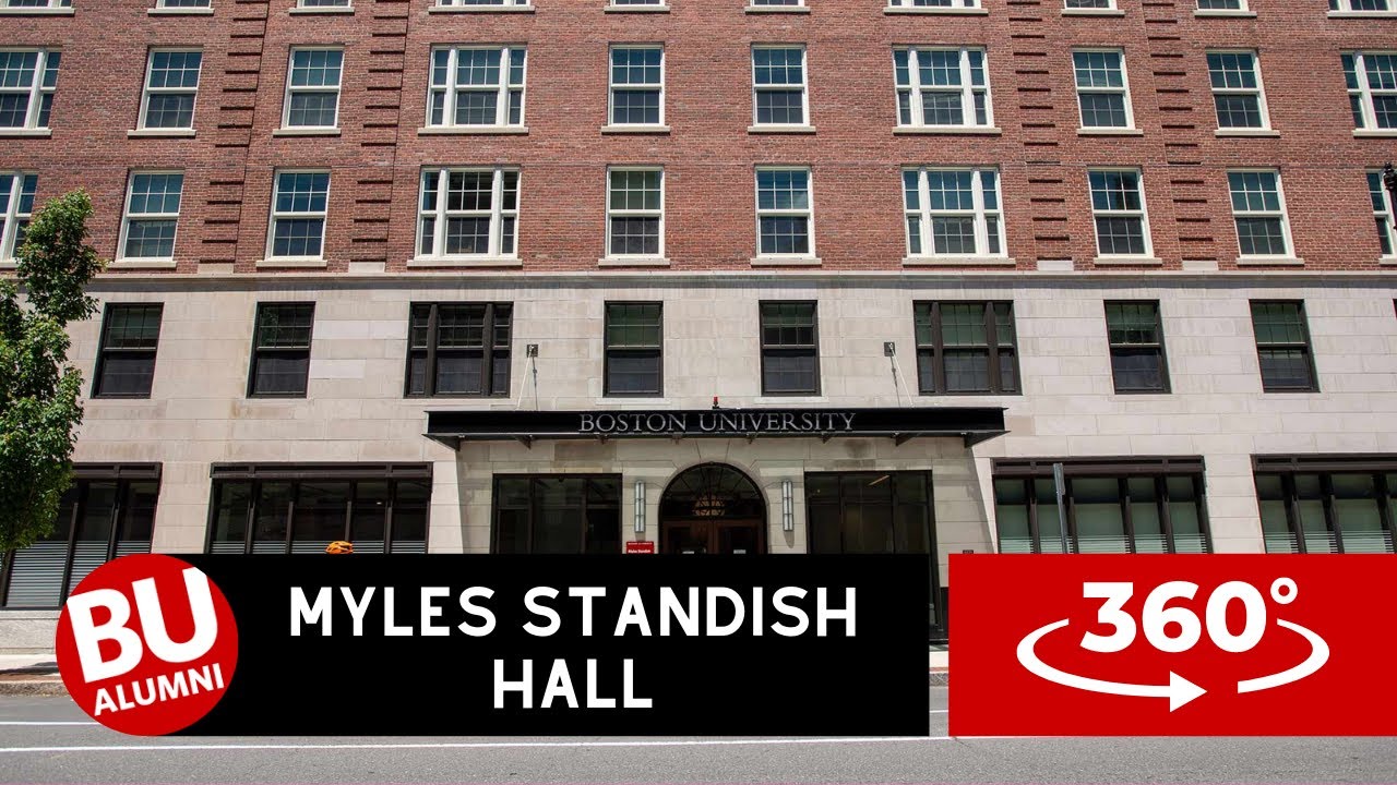 Myles Standish Hall 360 - YouTube