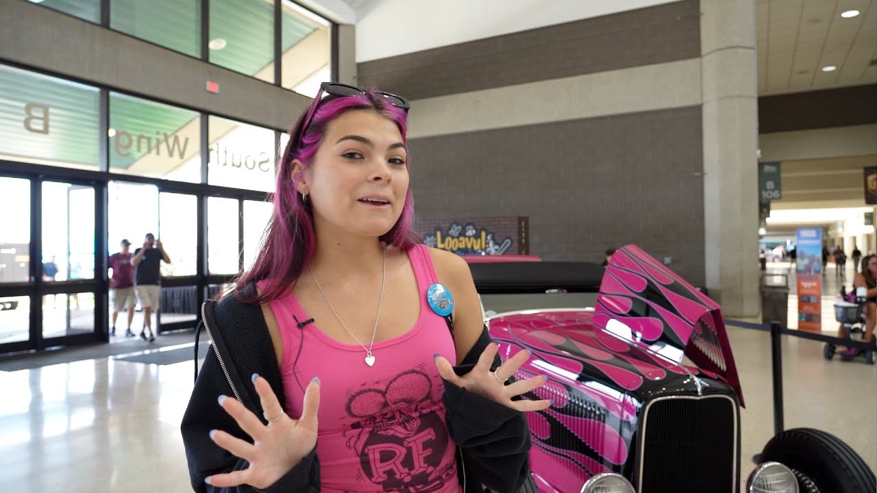 Grease Monkey Princess Talks about her 1932 Ford Roadster - YouTube