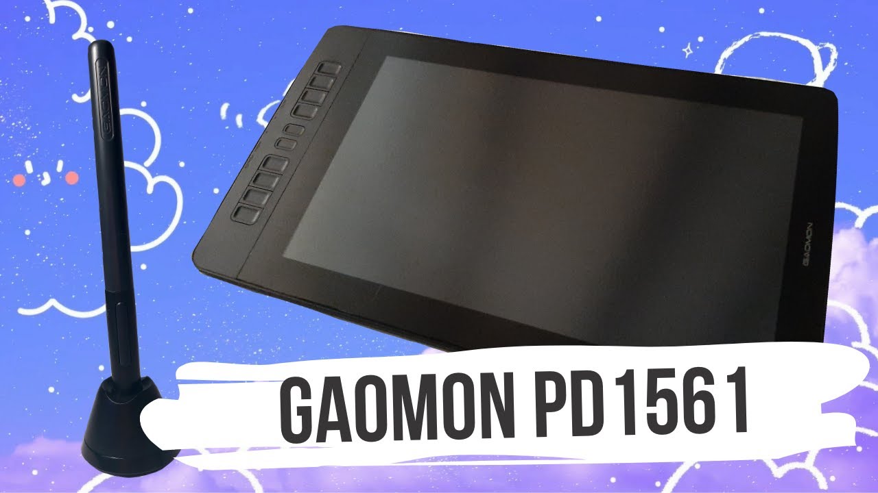 Mi primera tableta con pantalla - Unboxing Gaomon PD1561 - YouTube